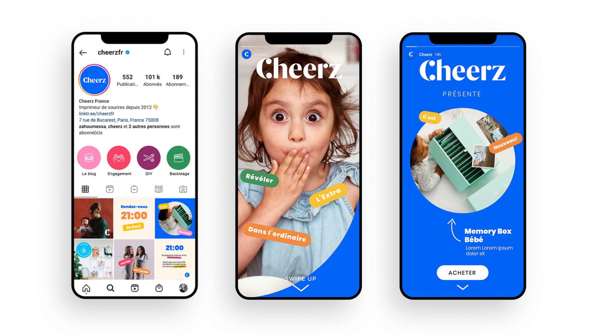 CHEERZ - Nouvelle identité par LaPetiteGrosse